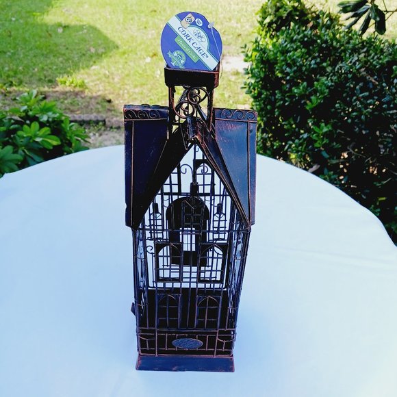 Epic | Storage & Organization | Cork Cage House Of Corks Metal House ...